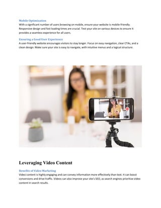 Maximizing Website Traffic: Top 10 Effective Strategies. | PDF