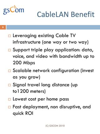 Maximizing your coaxial (cable tv) v2 | PDF | Computer Networking ...
