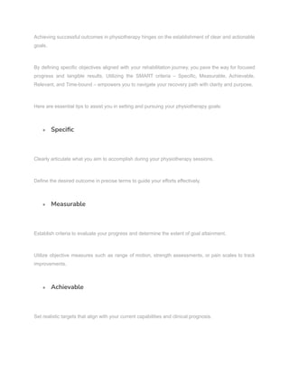 Maximizing Your Physiotherapy Sessions_ A Comprehensive Guide.pdf