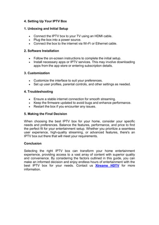 Maximizing Your Viewing Experience- Tips for Setting Up Your IPTV Box.pdf