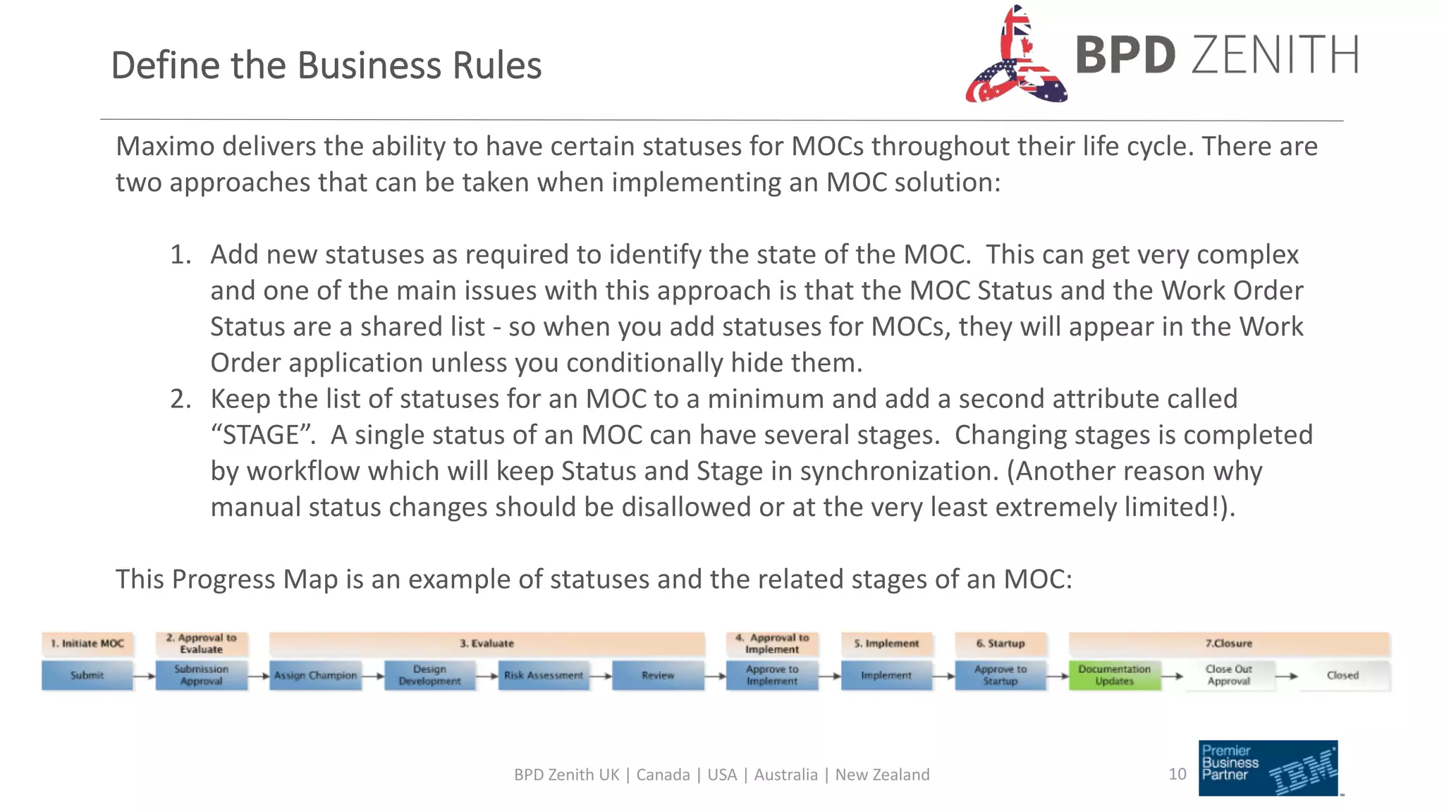 Maximo - Management of Change (MOC) Implementation Best Practices | PDF