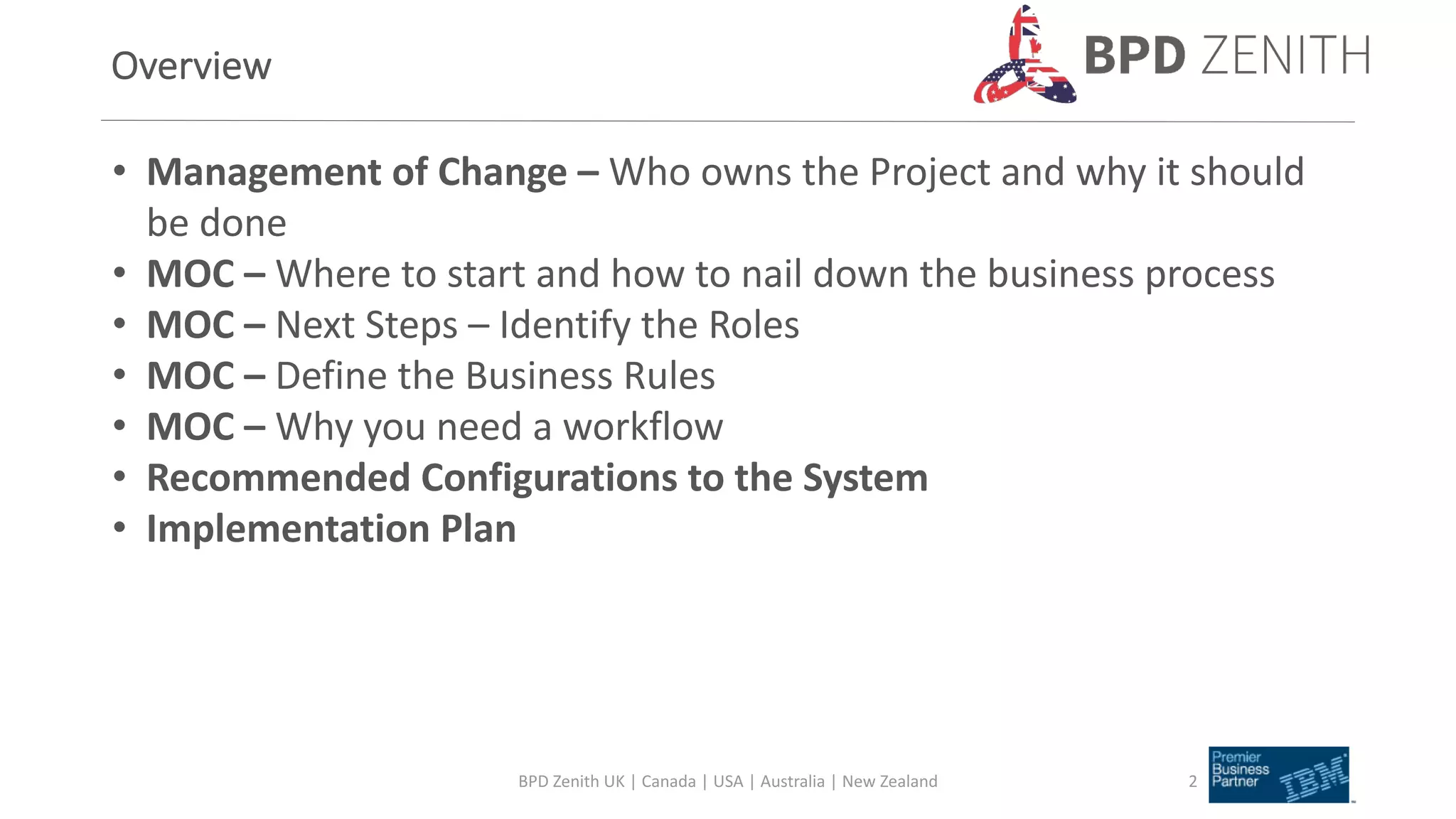 Maximo - Management of Change (MOC) Implementation Best Practices | PDF