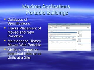 Maximo overview | PPS