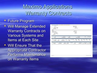Maximo overview | PPS