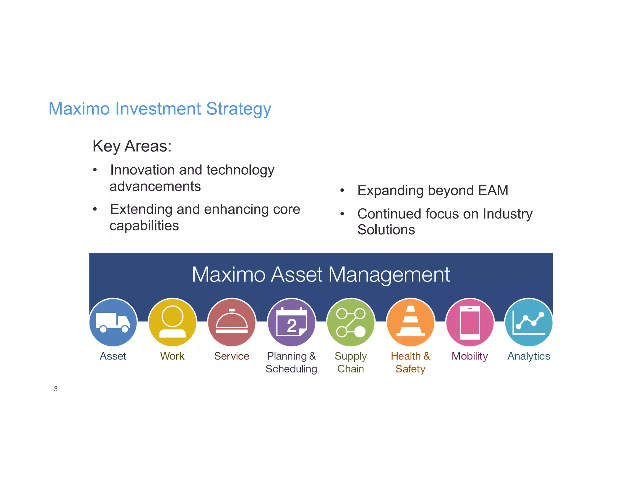 IBM Interconnect 2017 - Maximo update | PPT