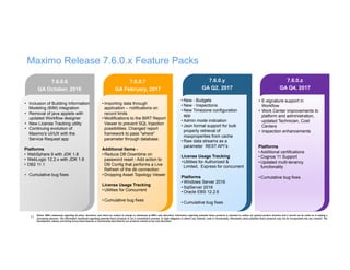 IBM Interconnect 2017 - Maximo update | PPT