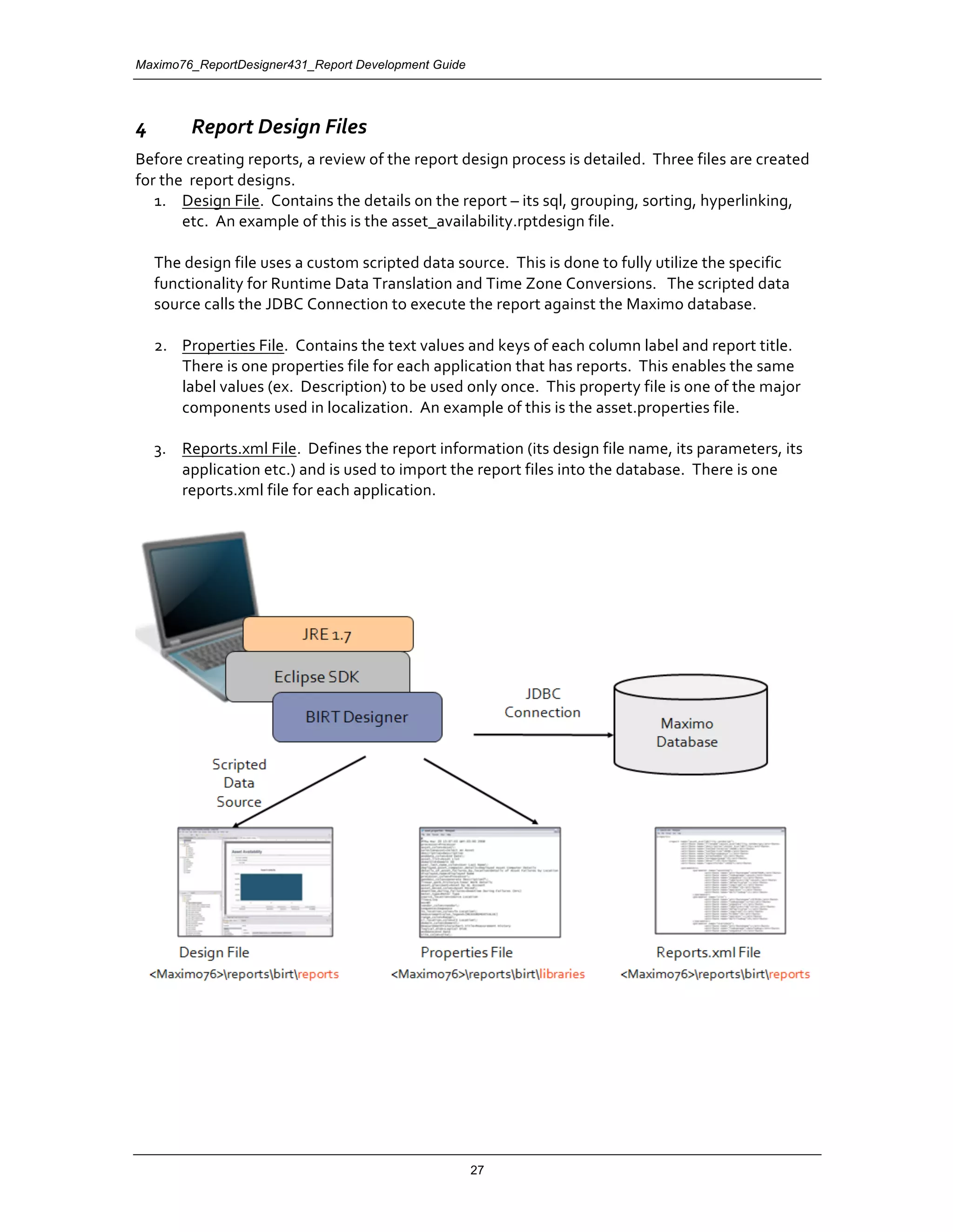 Maximo76 designer431 report development guide_rev8 | PDF