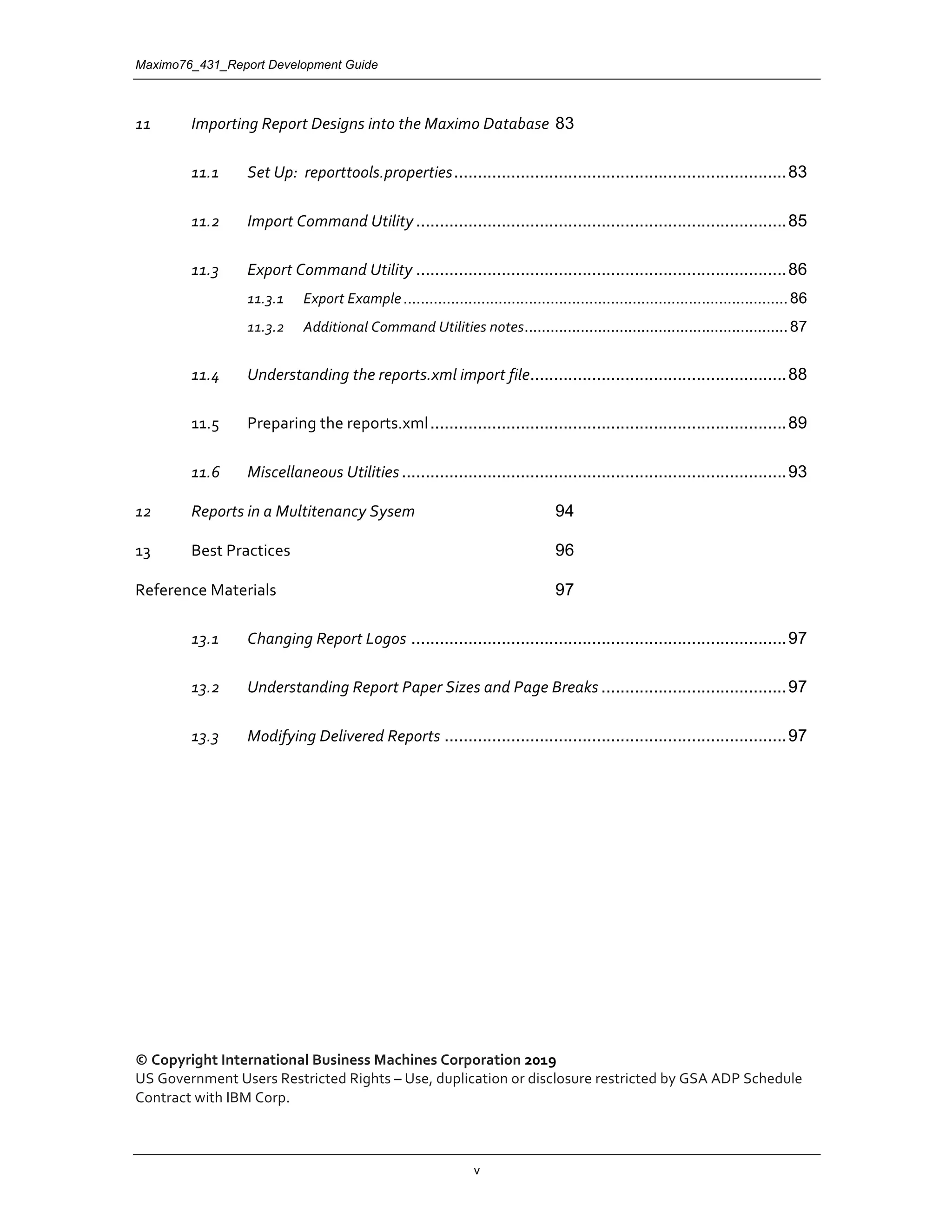 Maximo76 designer431 report development guide_rev8 | PDF