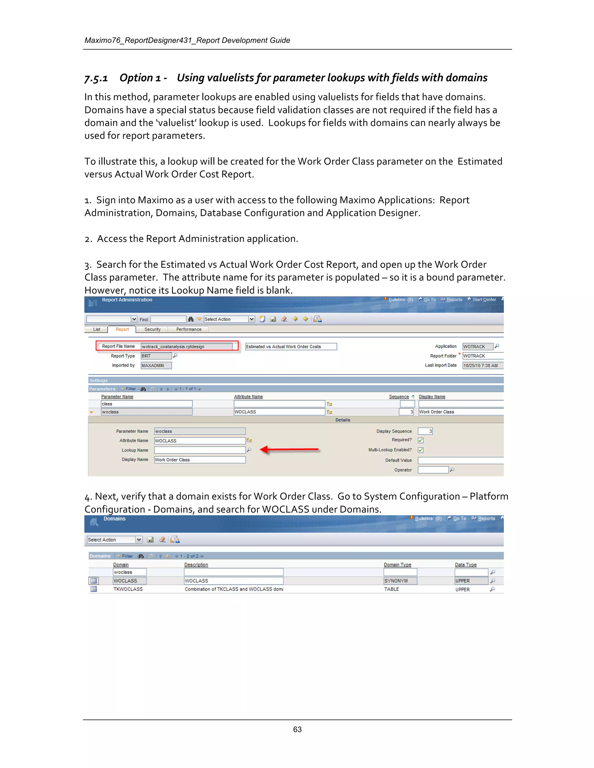 Maximo76 designer431 report development guide_rev8 | PDF