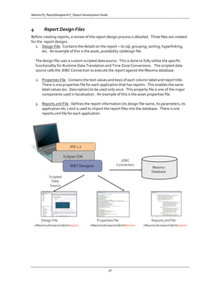 Maximo76 designer431 report development guide_rev8 | PDF