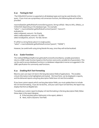 Maximo76 designer431 report development guide_rev8 | PDF