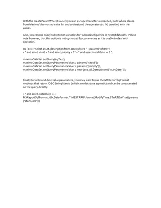 Maximo76 designer431 report development guide_rev8 | PDF