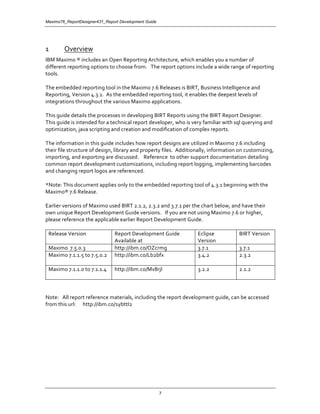 Maximo76 designer431 report development guide_rev8 | PDF