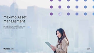 IBM Maximo Asset Management | PDF