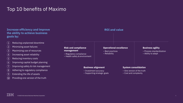 IBM Maximo Asset Management