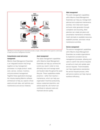 Maximo asset mngmnt_essentials | PDF
