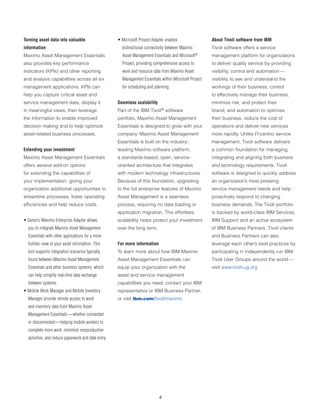 Maximo asset mngmnt_essentials | PDF