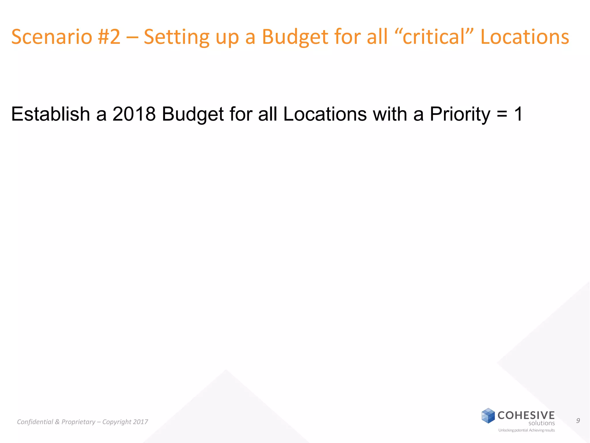 Maximo Budget Monitoring Logsdon 2017 imug | PDF