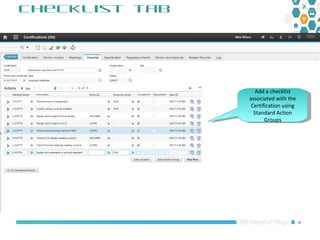 Maximo Oil and Gas 7.6.1 HSE: Certifications Overview | PPT