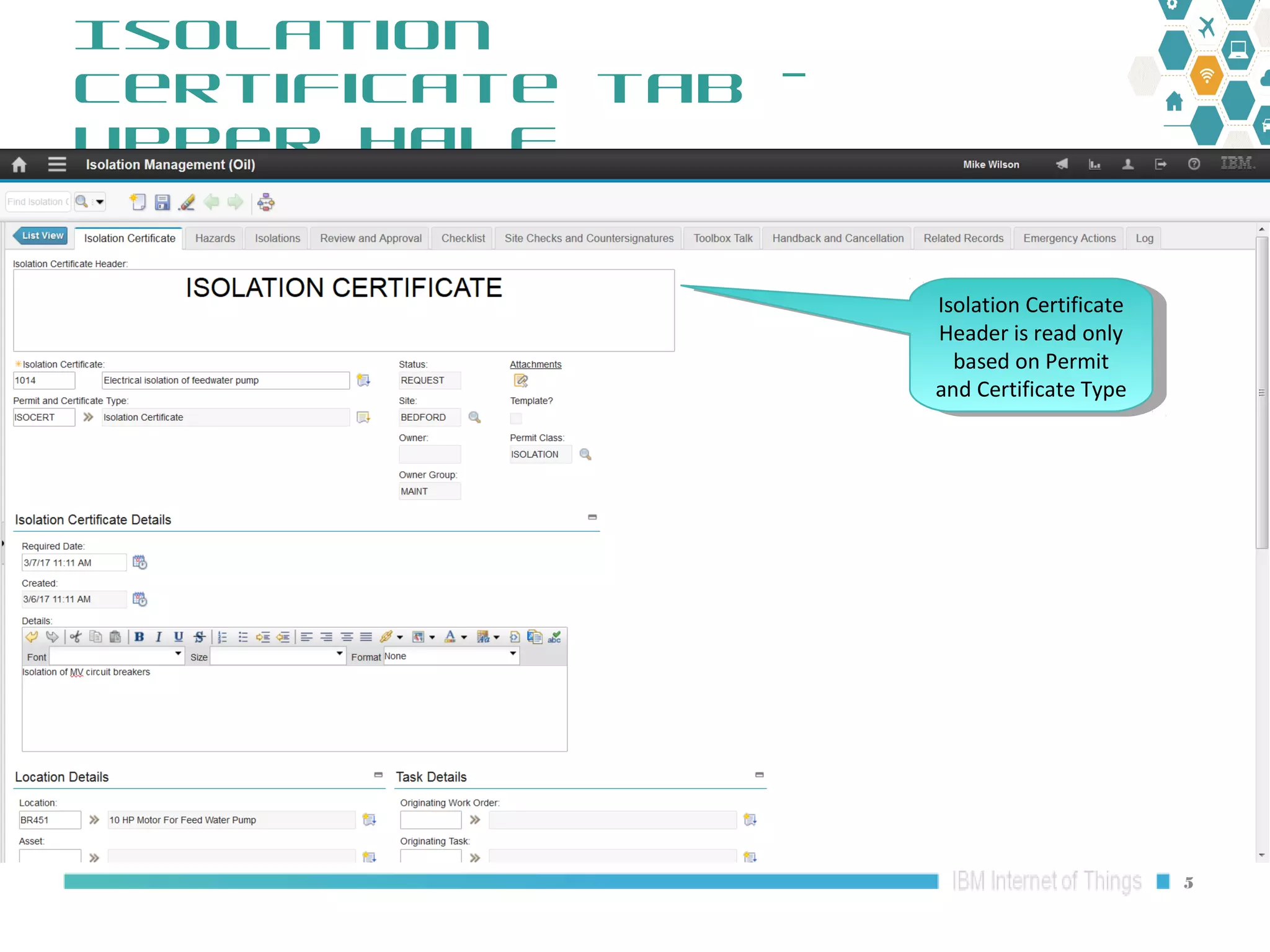 What Is An Isolation Certificate