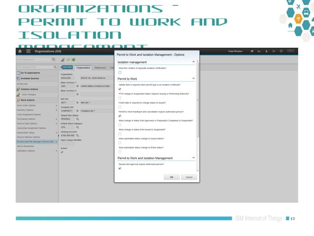 Maximo Oil and Gas 7.6.1 HSE: Isolation Management Overview | PPT