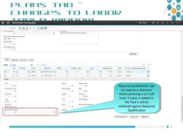 Maximo Oil and Gas 7.6.1 HSE: Work Orders Job Plans Overview | PPT