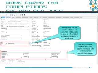 Maximo Oil and Gas 7.6.1 HSE: Work Orders Job Plans Overview | PPT