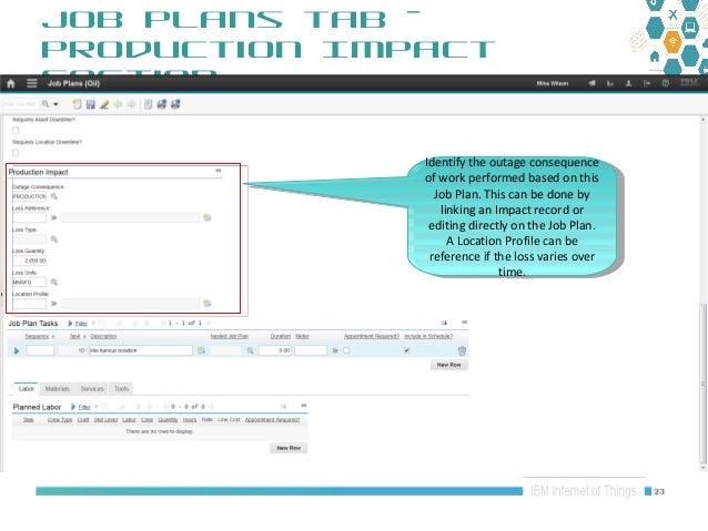 Maximo Oil and Gas 7.6.1 HSE: Work Orders Job Plans Overview