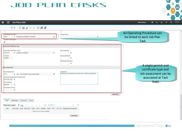 Maximo Oil and Gas 7.6.1 HSE: Work Orders Job Plans Overview