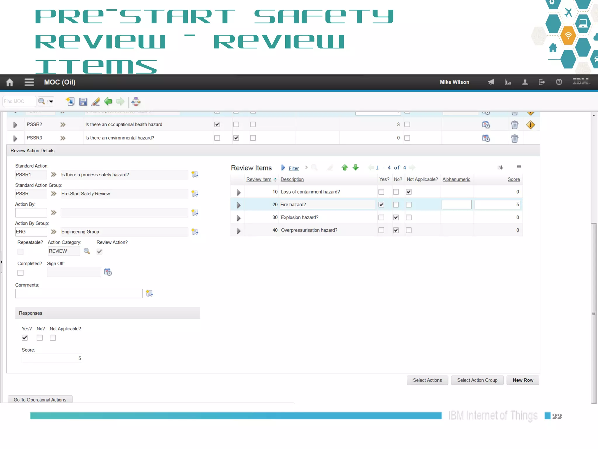 Maximo Oil and Gas 7.6.1 HSE: Change Module Overview | PPT
