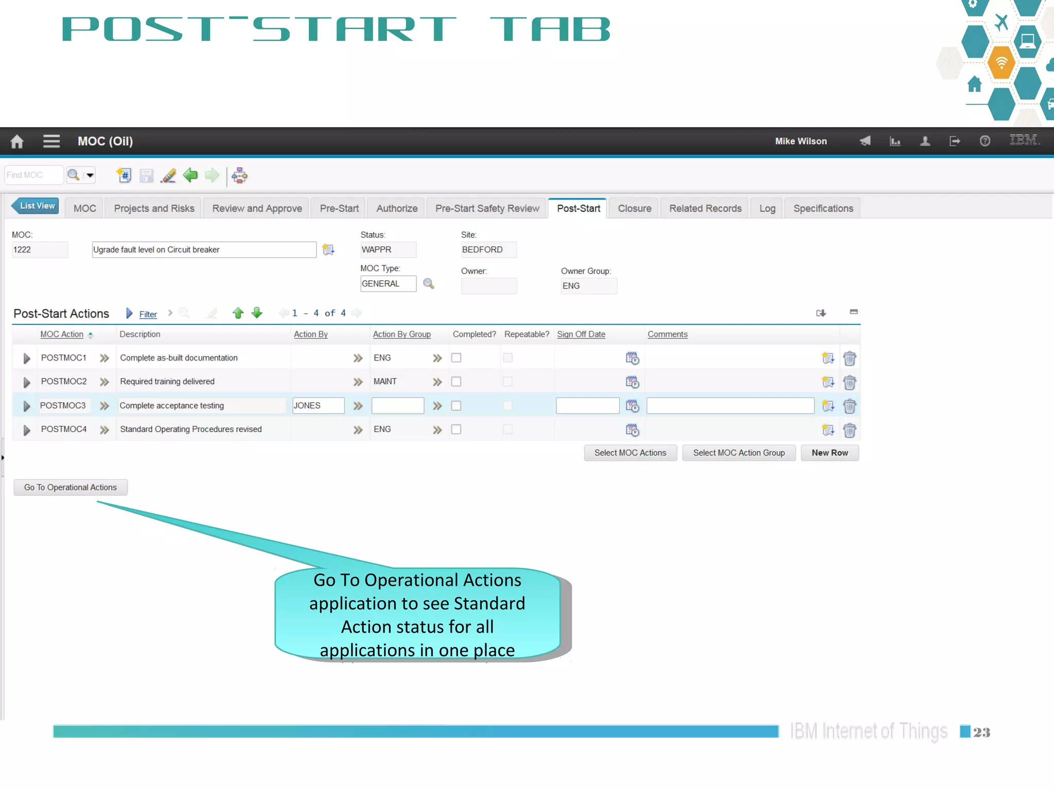 Maximo Oil and Gas 7.6.1 HSE: Change Module Overview | PPT