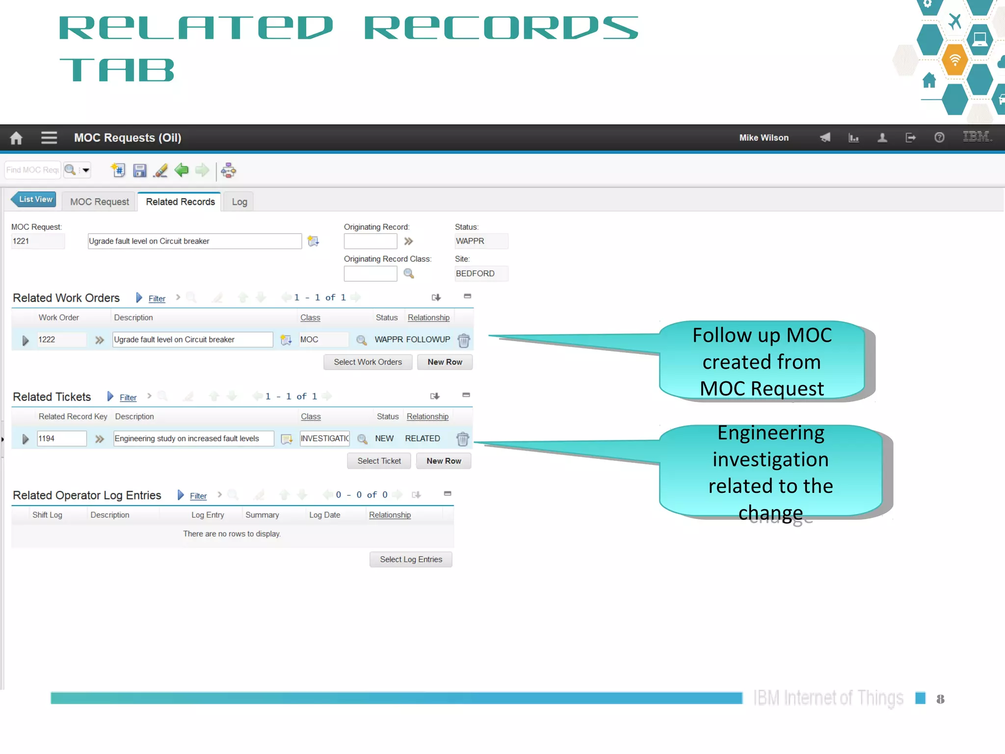 Maximo Oil and Gas 7.6.1 HSE: Change Module Overview | PPT