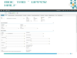 Maximo Oil and Gas 7.6.1 HSE: Change Module Overview | PPT