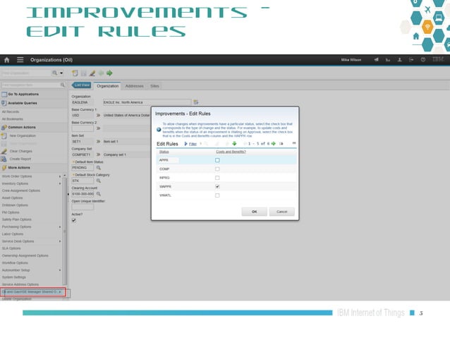 Maximo Oil and Gas 7.6.1 HSE: Change Module options | PPT