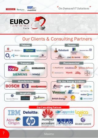 Euro Consulting EMEA, Maximo Asset Management Presentation. | PDF