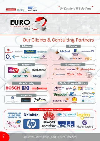 Maximo professional services | PDF