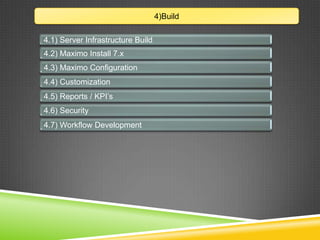 Maximo Upgrade project approach | PPTX