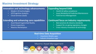 IBM Roadmap Maximo 2018 | PPTX