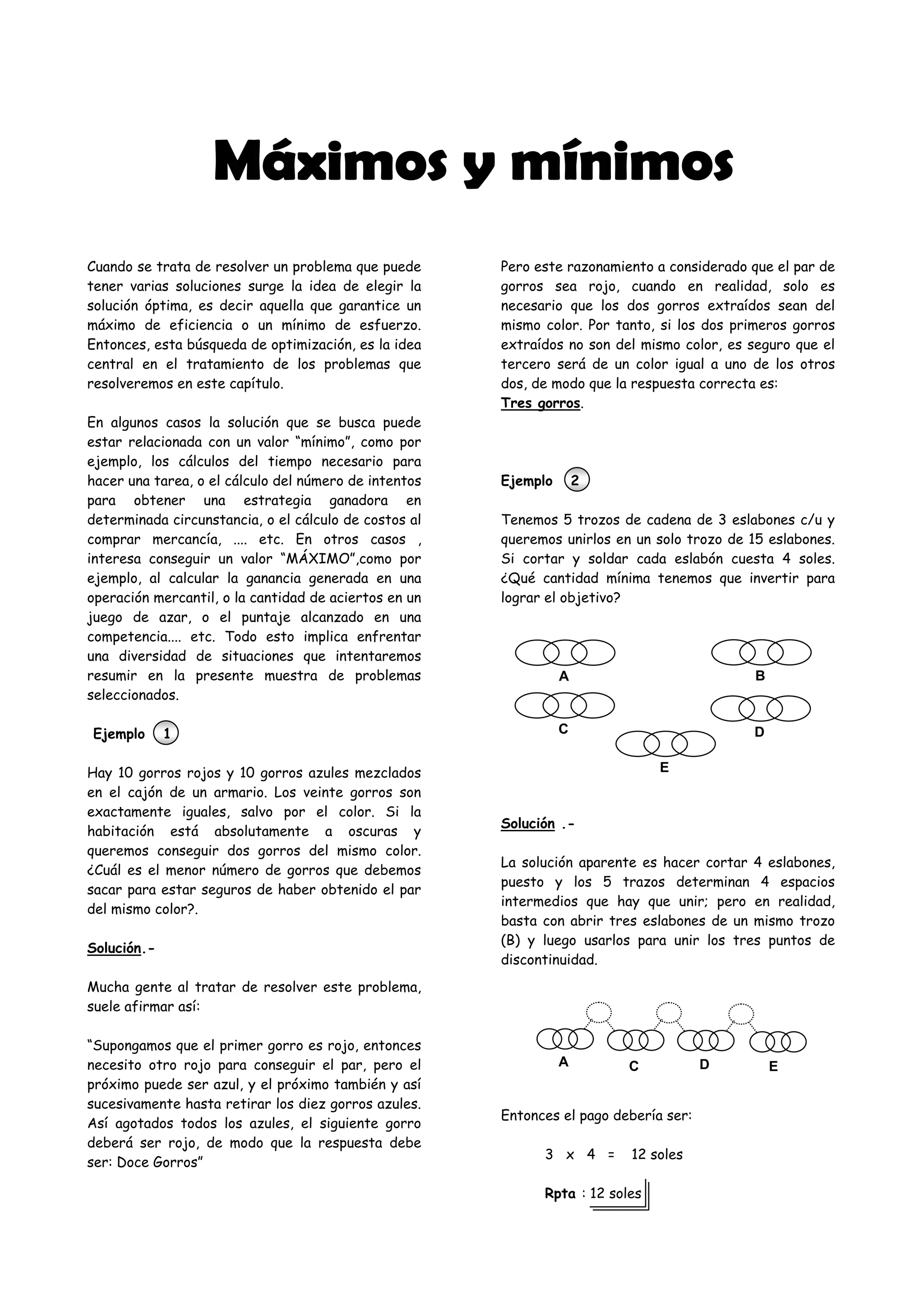 Maximos y minimos | PDF