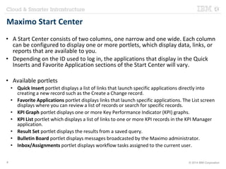 Maximo training - Getting Started | PPTX