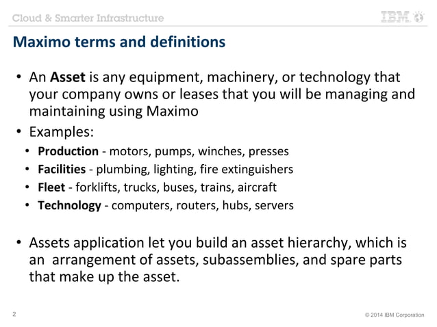 Maximo Training - Inventory Management | PPTX
