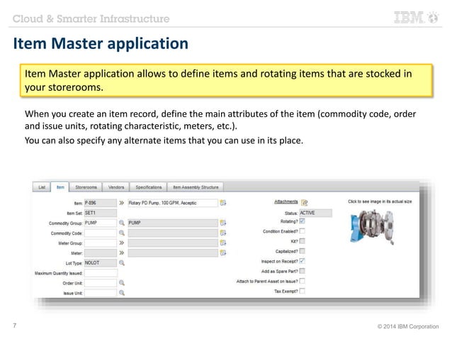 Maximo Training - Inventory Management | PPTX