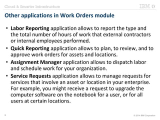 Maximo Training - Work Management | PPTX