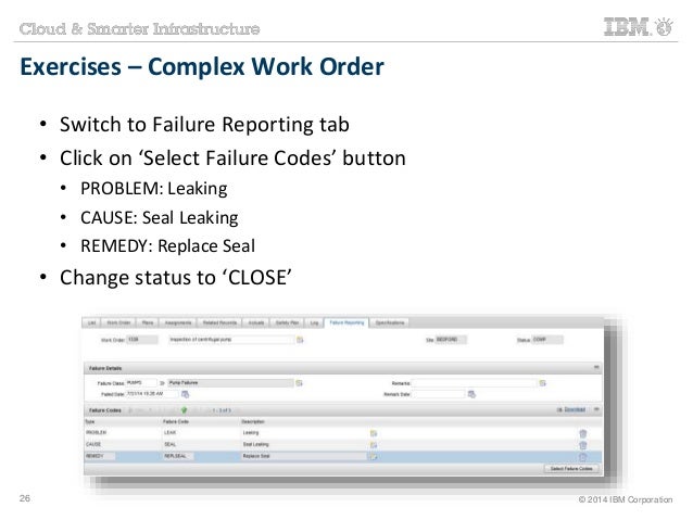 Maximo Training - Work Management