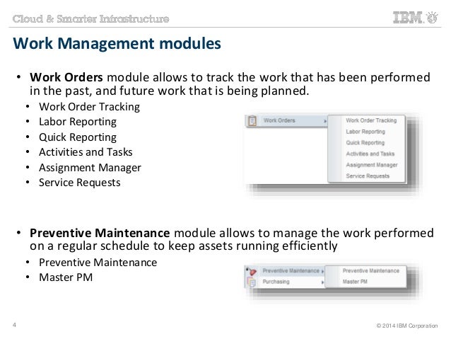 Maximo Training - Work Management
