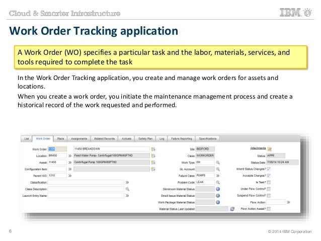 Maximo Training - Work Management