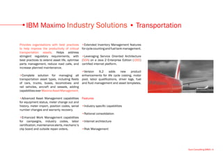 Maximo transportation 2 | PDF