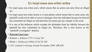 Important Maxims in Law of Torts | PPTX