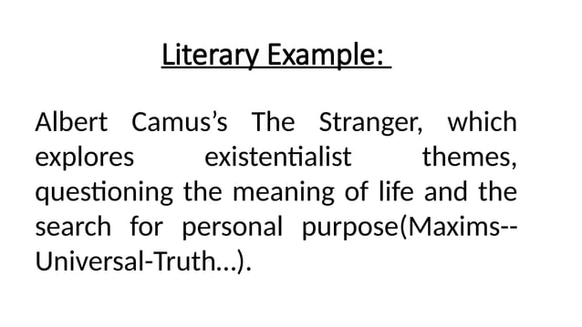Maxims--Universal-Truths--and-Philosophies-in-Literature.pptx | Poetry ...