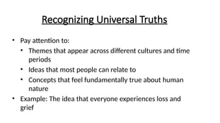 Maxims--Universal-Truths--and-Philosophies-in-Literature.pptx